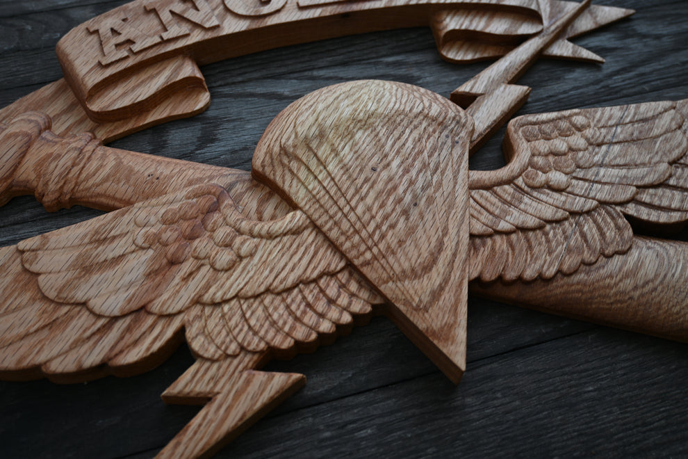 ANGLICO Cannon and Lightning Jack - 23" Wood Wall hanging plaque ...