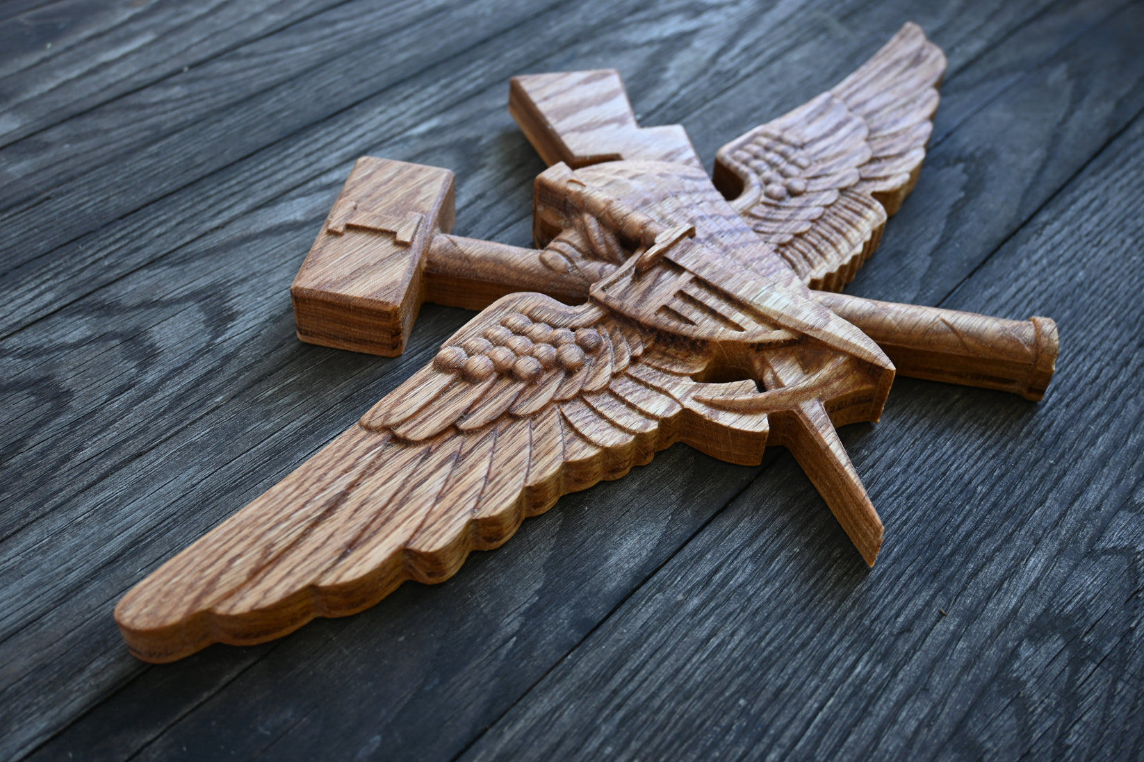 ANGLICO Jack - 16" Oak – Knock It Off Designs