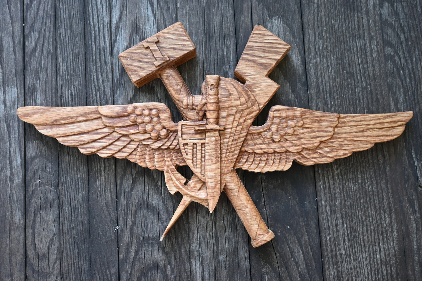 ANGLICO Jack - 16" Oak – Knock It Off Designs